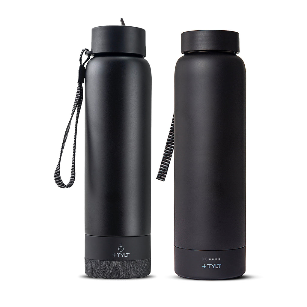 24 Oz Promotional Bottle with logo Imprints - Speaker & Power Bottle– TYLT